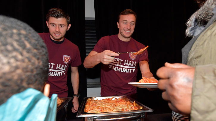 Hunger - the mighty Hammers doing their bit - West Ham News