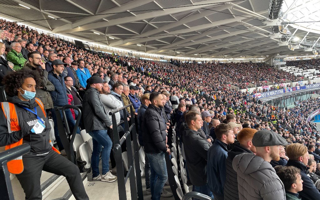 West Ham to address persistent standing issues at the London Stadium