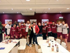 X-factor finalist meets the Irons squad - West Ham News