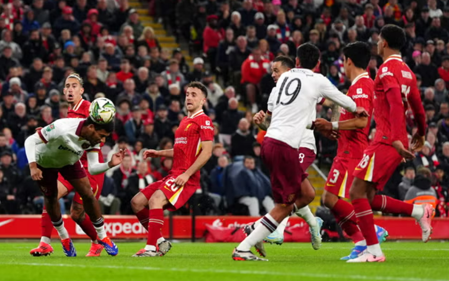 Liverpool V West Ham Half Time Report West Ham News