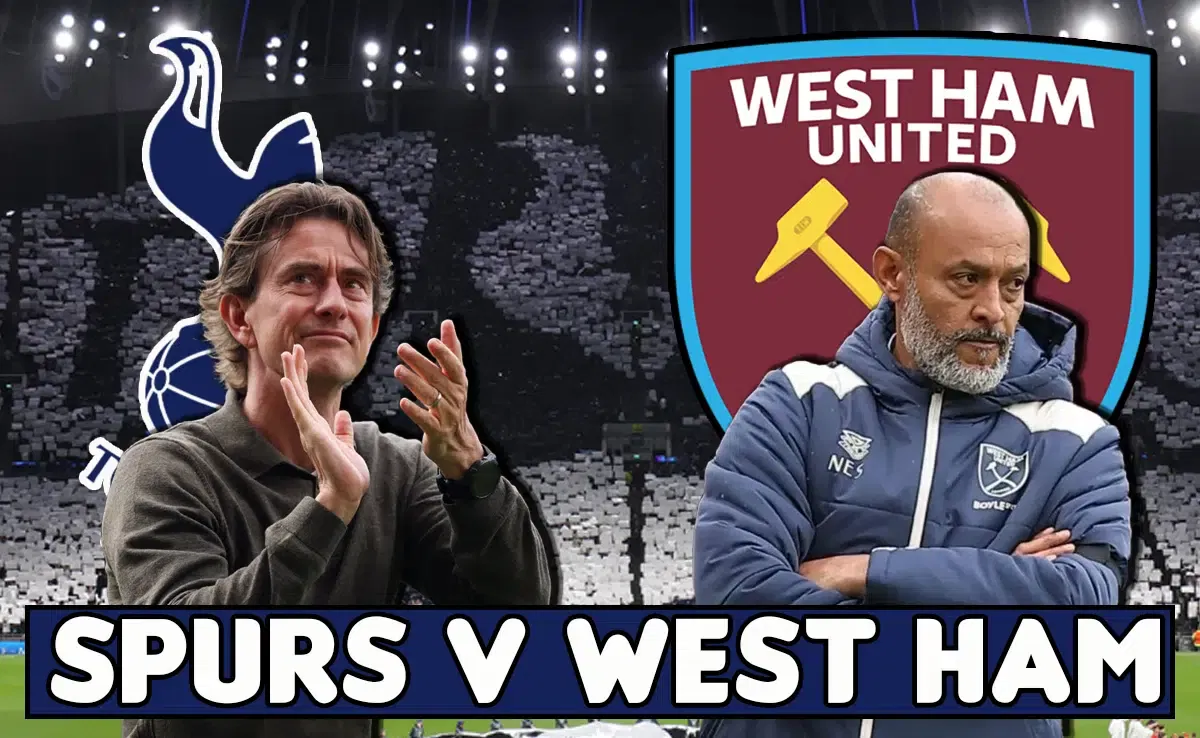 Tottenham V West Ham United | Nuno reveals surprise line up