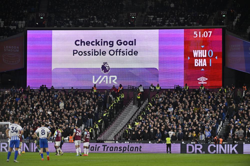 Watch out | VAR Changes threatened at London Stadium