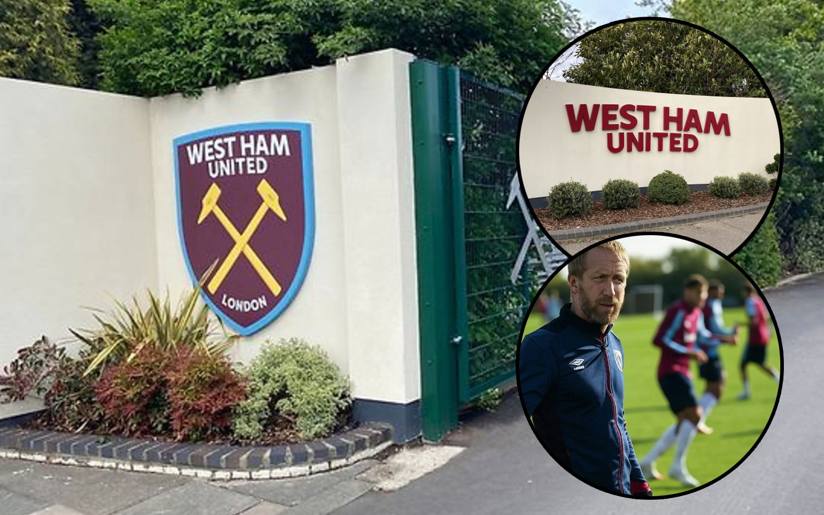 West Ham’s training video reveals Graham Potter’s good news - on two fronts