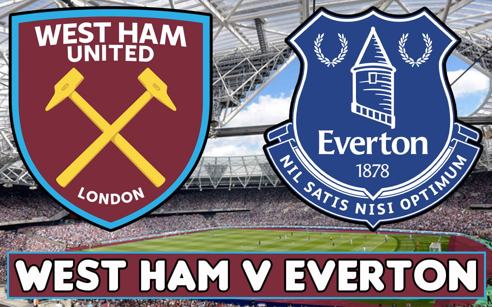 West Ham V Everton - Lineup Announced With Major Formation Change