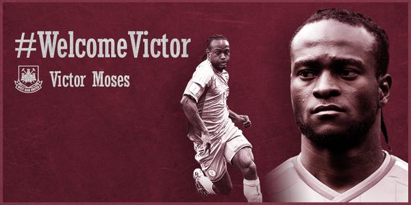 Official: Moses is a hammer - West Ham News