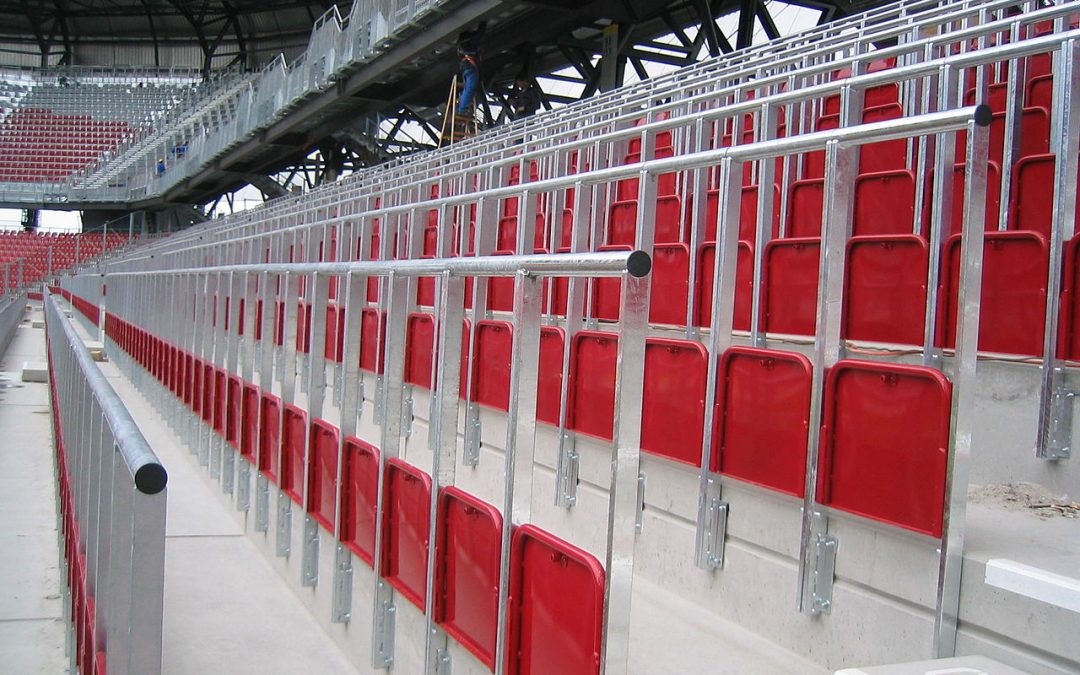 Safe standing rails on way to London Stadium - West Ham News